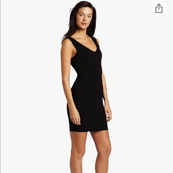 Three Dots | Dresses | Three Dots Black Vneck Dress | Poshmark